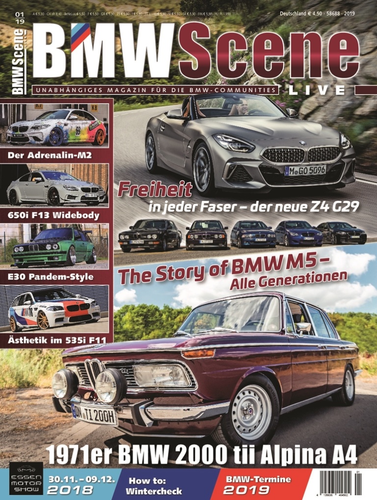 BMW SCENE live - Heft 01/19 - BMW SCENE LIVE Magazin