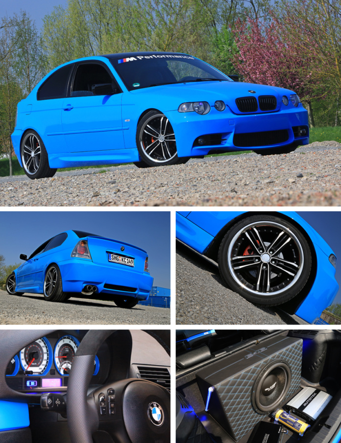 Paint & Sound // 2001er BMW 316ti Compact E46 - Schmuckstück